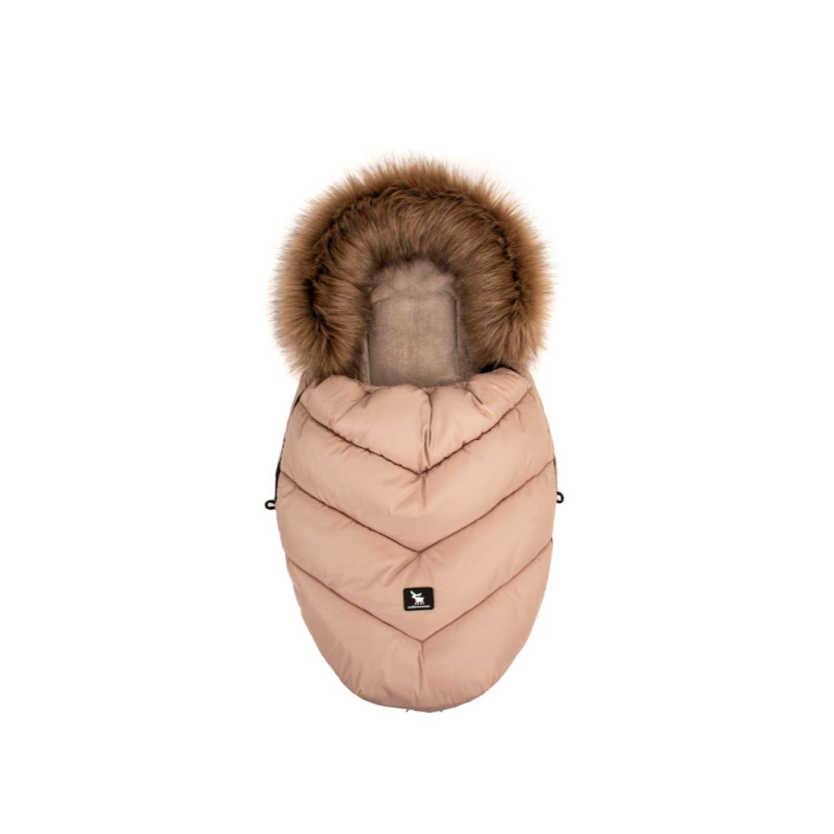 Bež zimska vreča MINI Moose YUKON, 84x50 cm, Cottonmoose