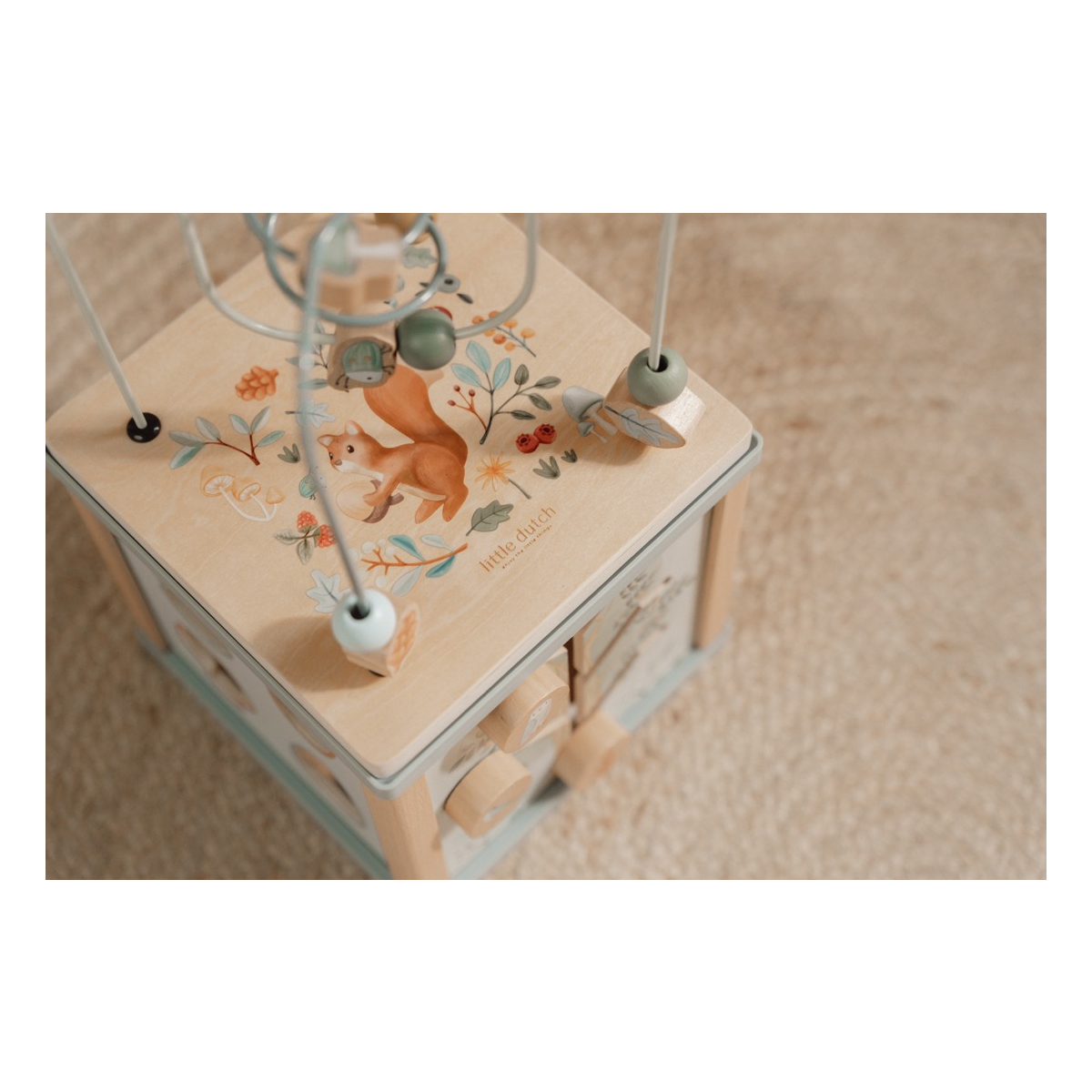 Didaktična kocka Forest Friends (18m+), Little Dutch (LD7231)