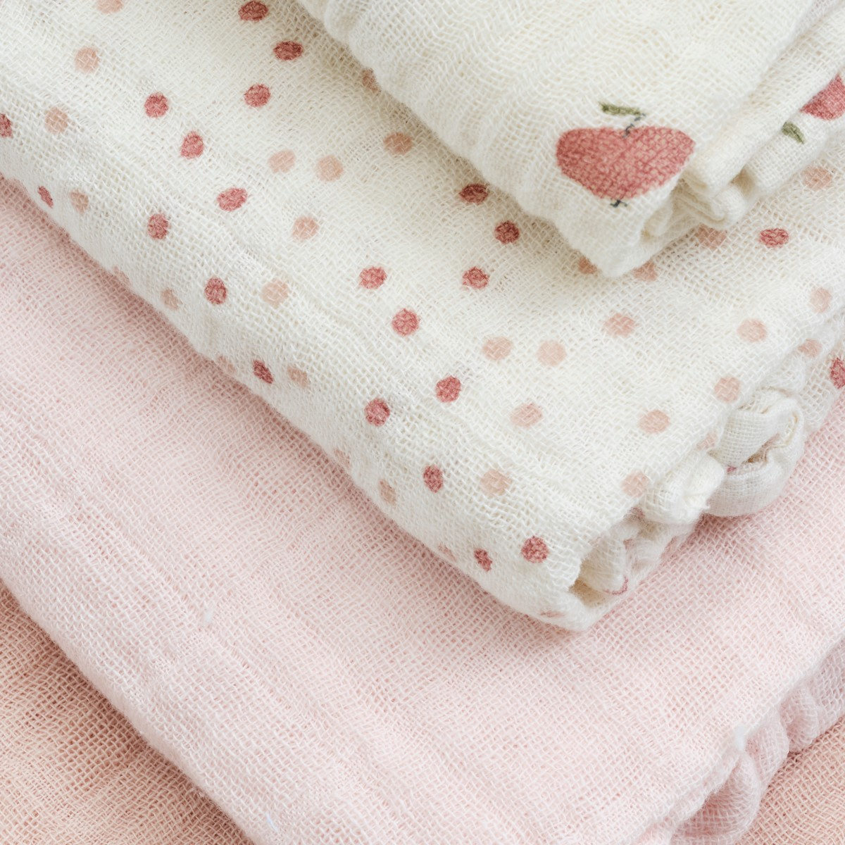 Roza tetra plenice iz organskega bombaža | Tetra plenice